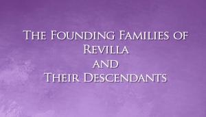 The Founding Families of Revilla and Their Descendants - We Are Cousins